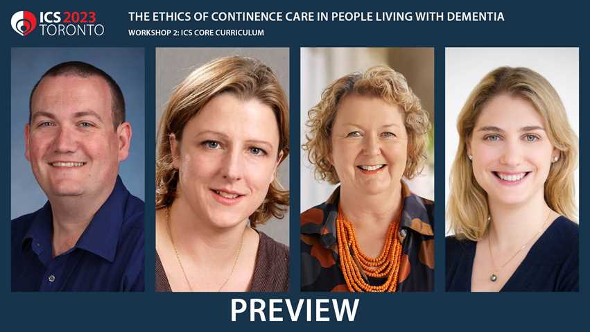 ICS | The Ethics of Continence Care in People Living with Dementia (W2)