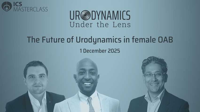 ICS | The FUTURE of urodynamics in female OAB: Urodynamics Under the Lens